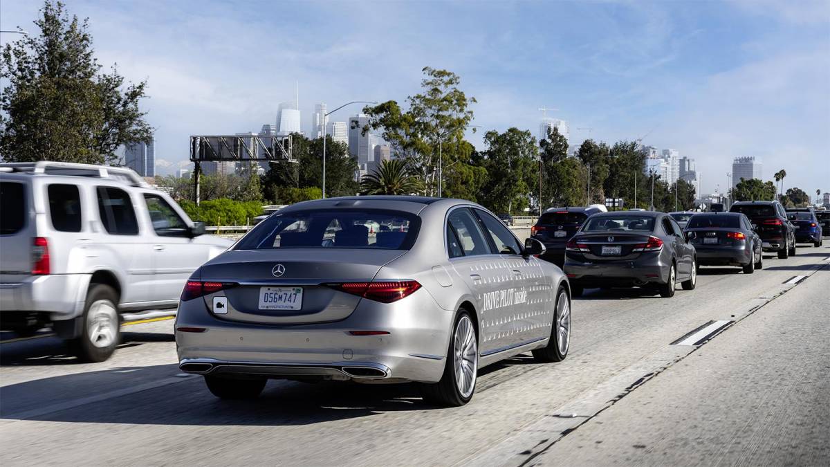 Look Ma, No Hands! Mercedes Drive Pilot Level 3 Autonomous Tech Review