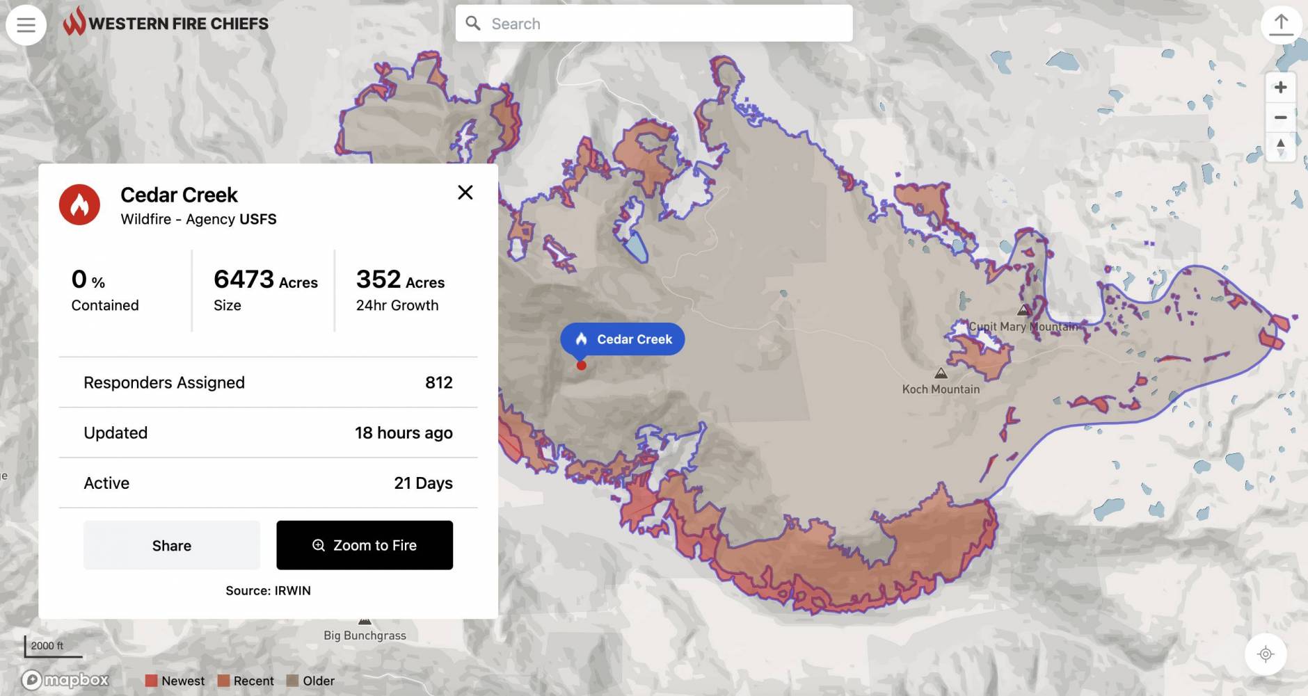 Fire Chiefs Assoc. Launches Real-Time, Mobile-Friendly 'Fire Map' for ...