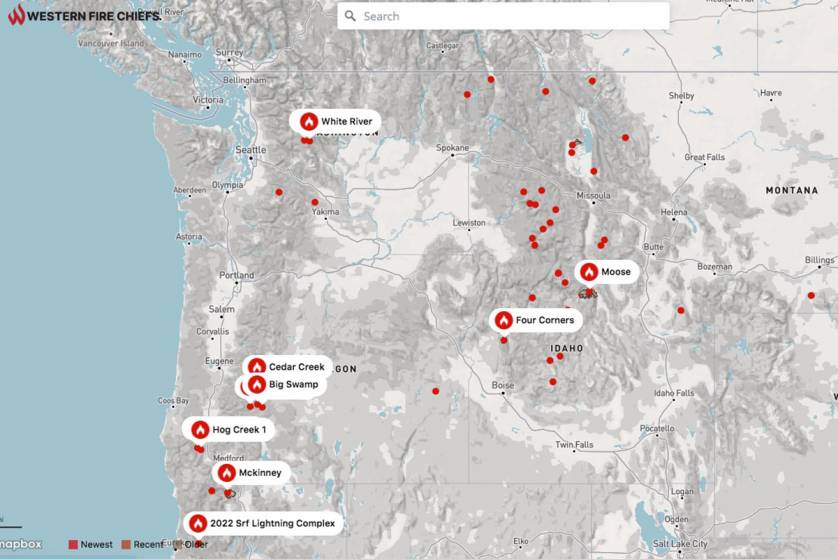 Fire Chiefs Assoc. Launches Real-Time, Mobile-Friendly 'Fire Map' for ...