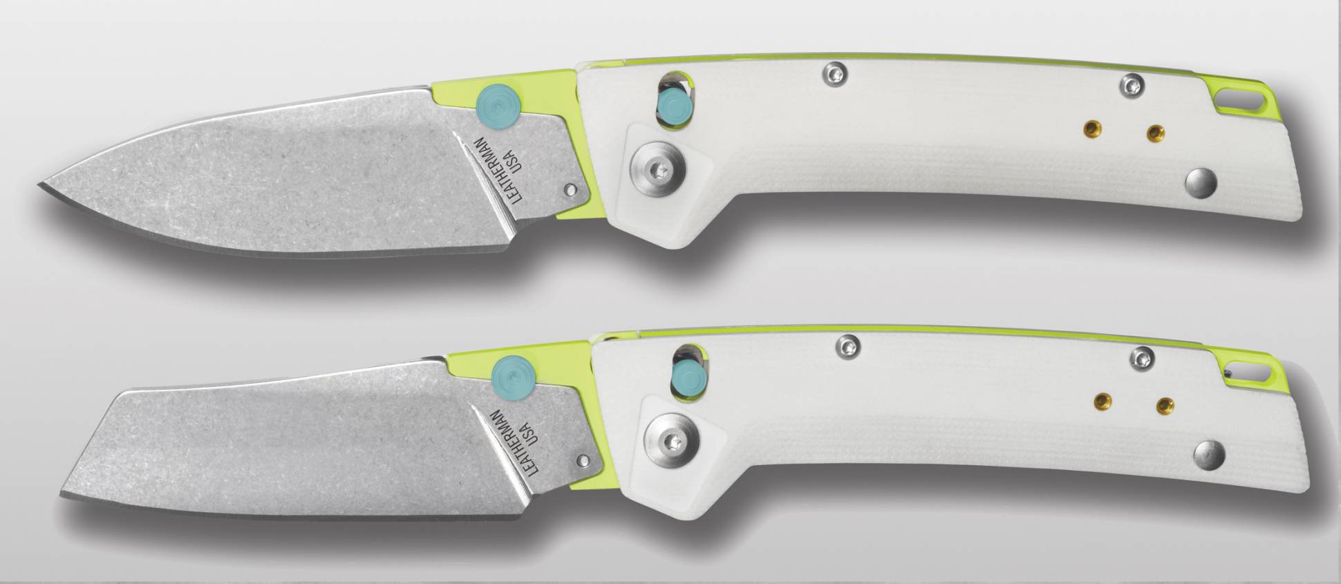 Blade Swap: Leatherman Unveils 'PARTS' Interchangeable Folding Knife ...
