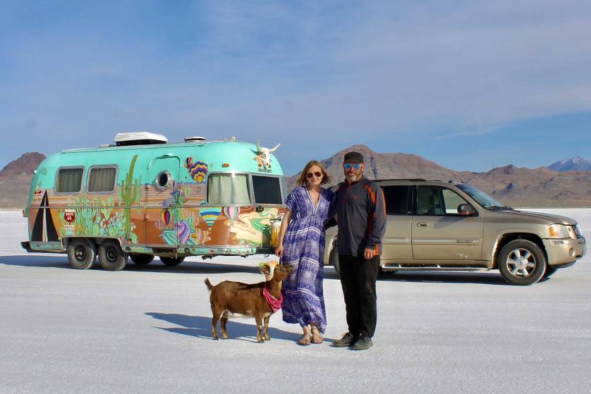 Oregon Hippies Clock 60K Miles in Airstream With Pet Goat Frankie ...