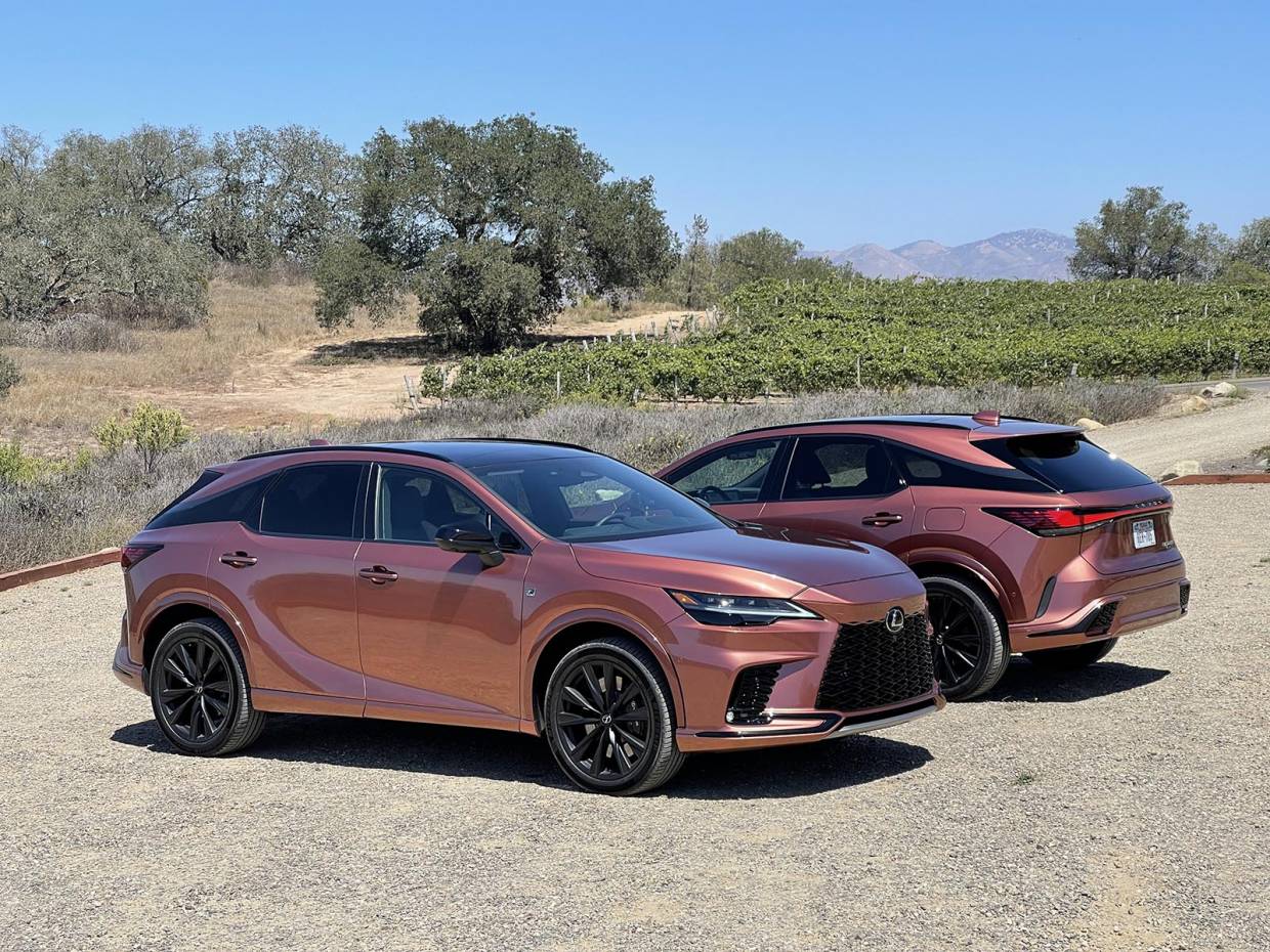 More to Like, but That Nose! 2023 Lexus RX First Drive Review | GearJunkie