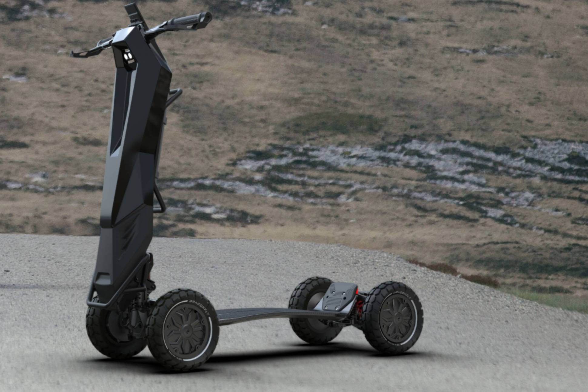 World’s First Hyper Scooter: 'Dragonfly' Boasts 4 Wheels, Full ...