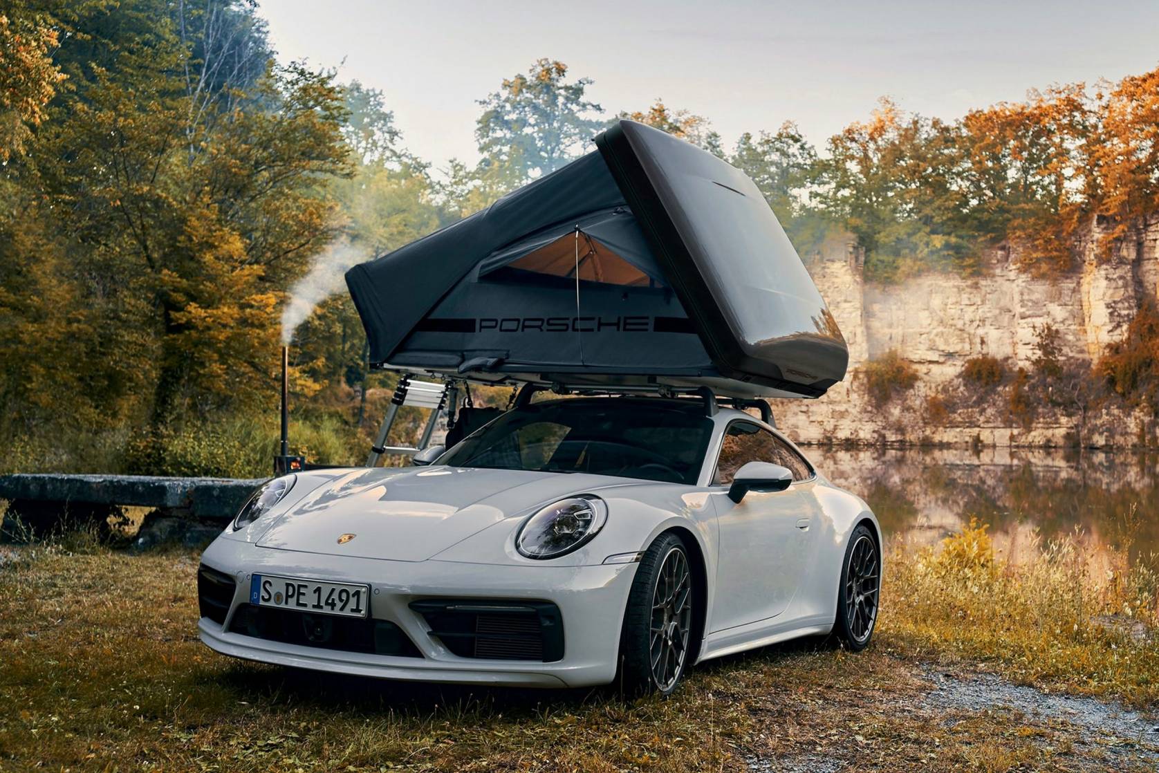 Porsche Goes Glamping: Iconic Automaker Launches Rooftop Tent