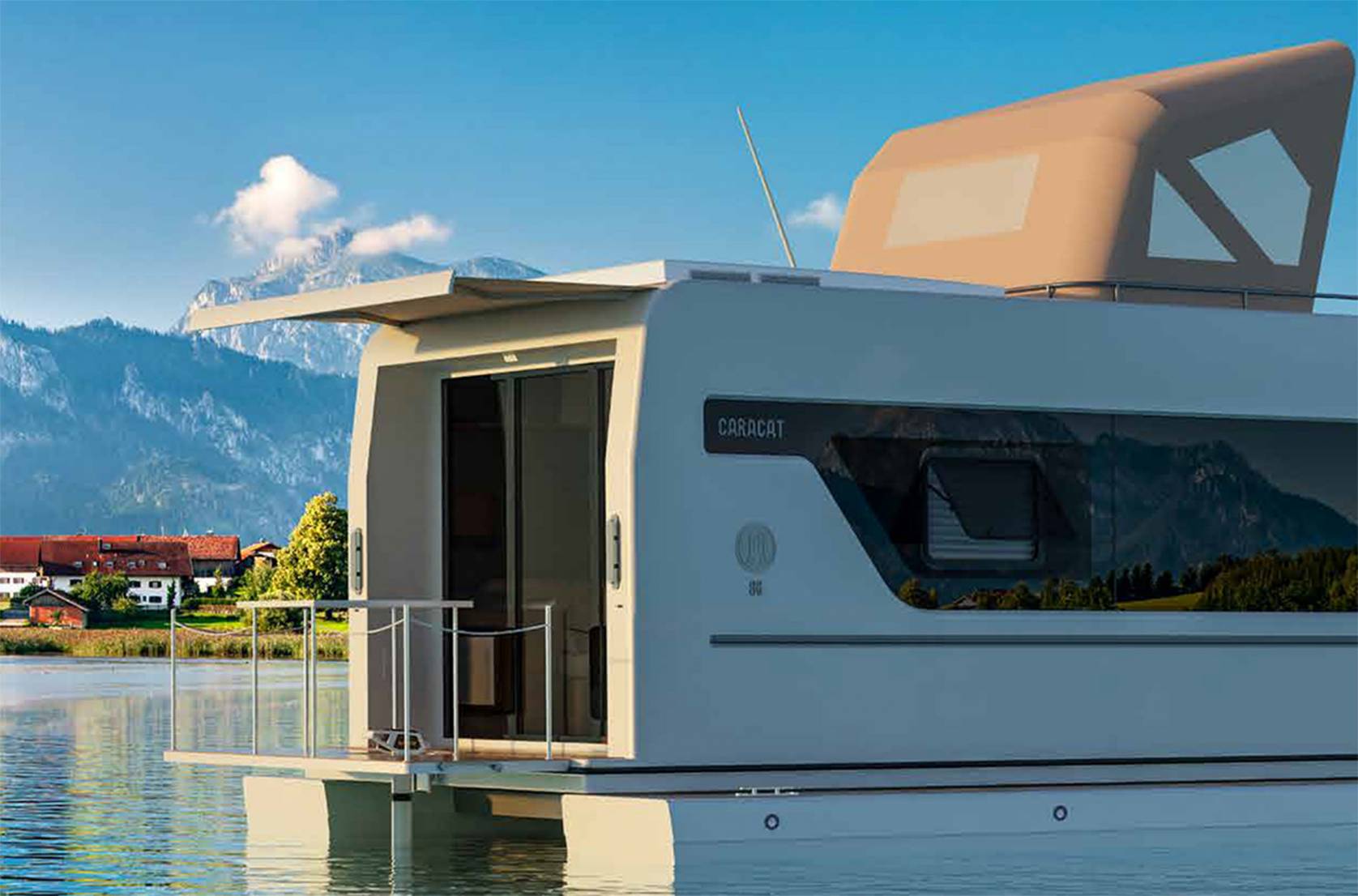 Part House Boat, Part Camper Trailer: Meet the Caracat Amphibious RV ...