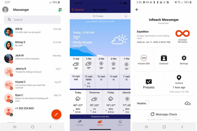 Garmin Launches inReach Messenger & App for 'Most Efficient Messaging ...