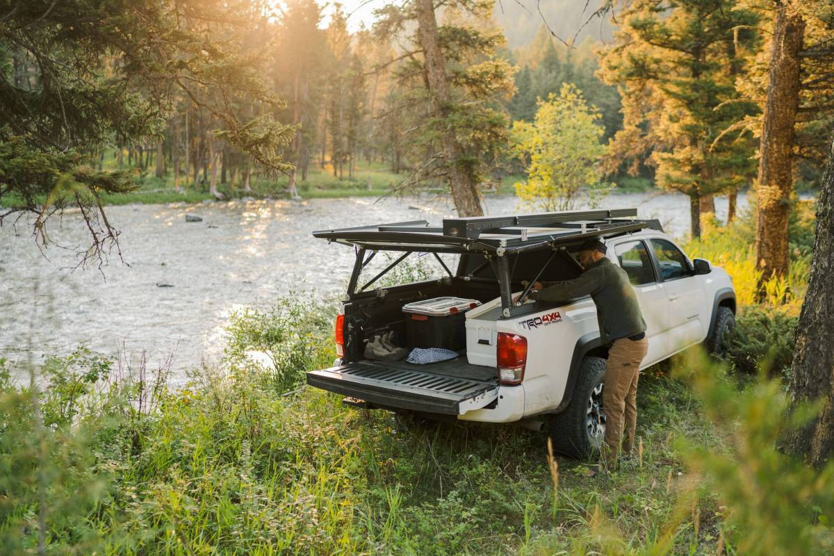 Strongest Truck Topper Ever Can Hold Another Truck on Top | GearJunkie