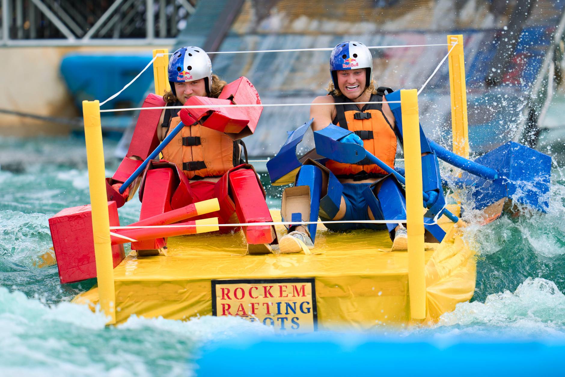 'Rafting Robots' Reign Victorious at First US-Held Red Bull Rapids ...