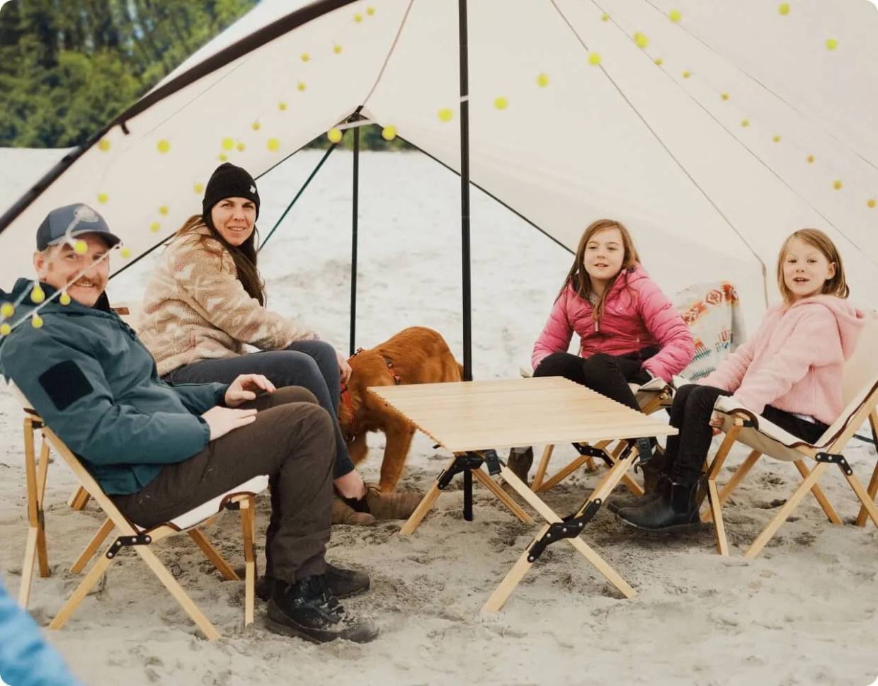 Funky-Shape Tarp 'Shelter by Cinch' Sets Up in Minutes | GearJunkie