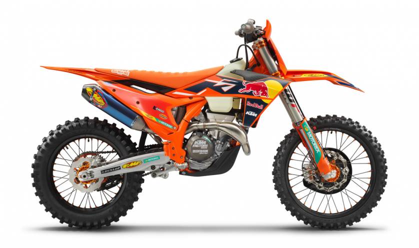 2023 KTM 350 XC-F Factory Edition Gets Updated Chassis | GearJunkie