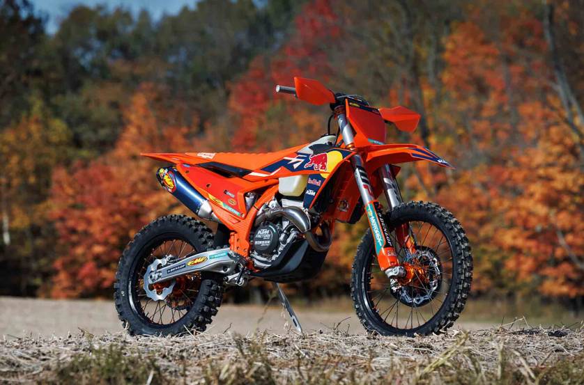 2023 KTM 350 XC-F Factory Edition Gets Updated Chassis | GearJunkie