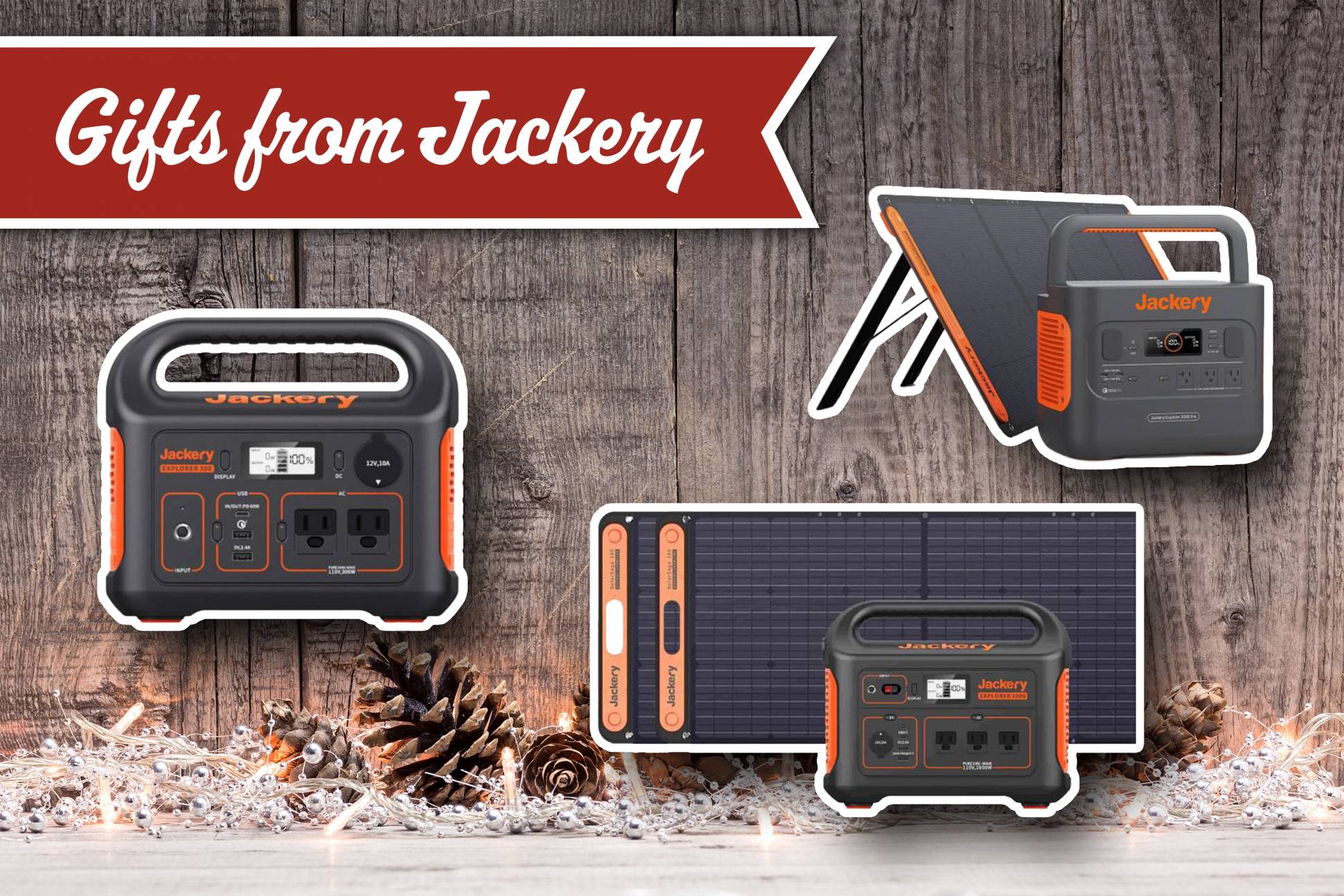 Power Stations, Solar Generators: Jackery Cyber Sale and Giveaway