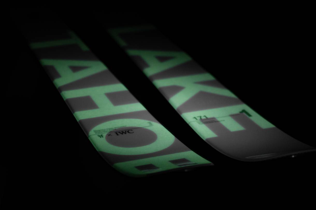 Luxe and Luminous: IWC and Faction Ltd. Collab Skis Actually Glow in ...