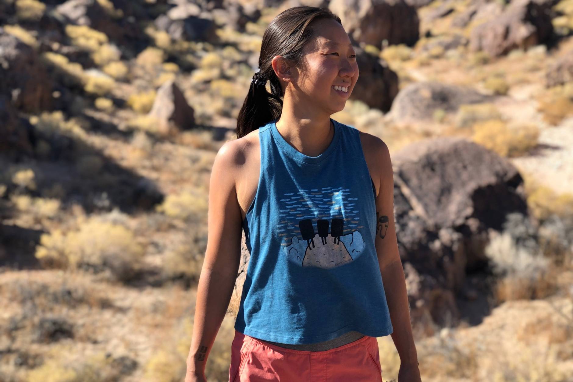 Taco Bell Artist Turns Her Special Sauce Into Climbing Apparel | GearJunkie