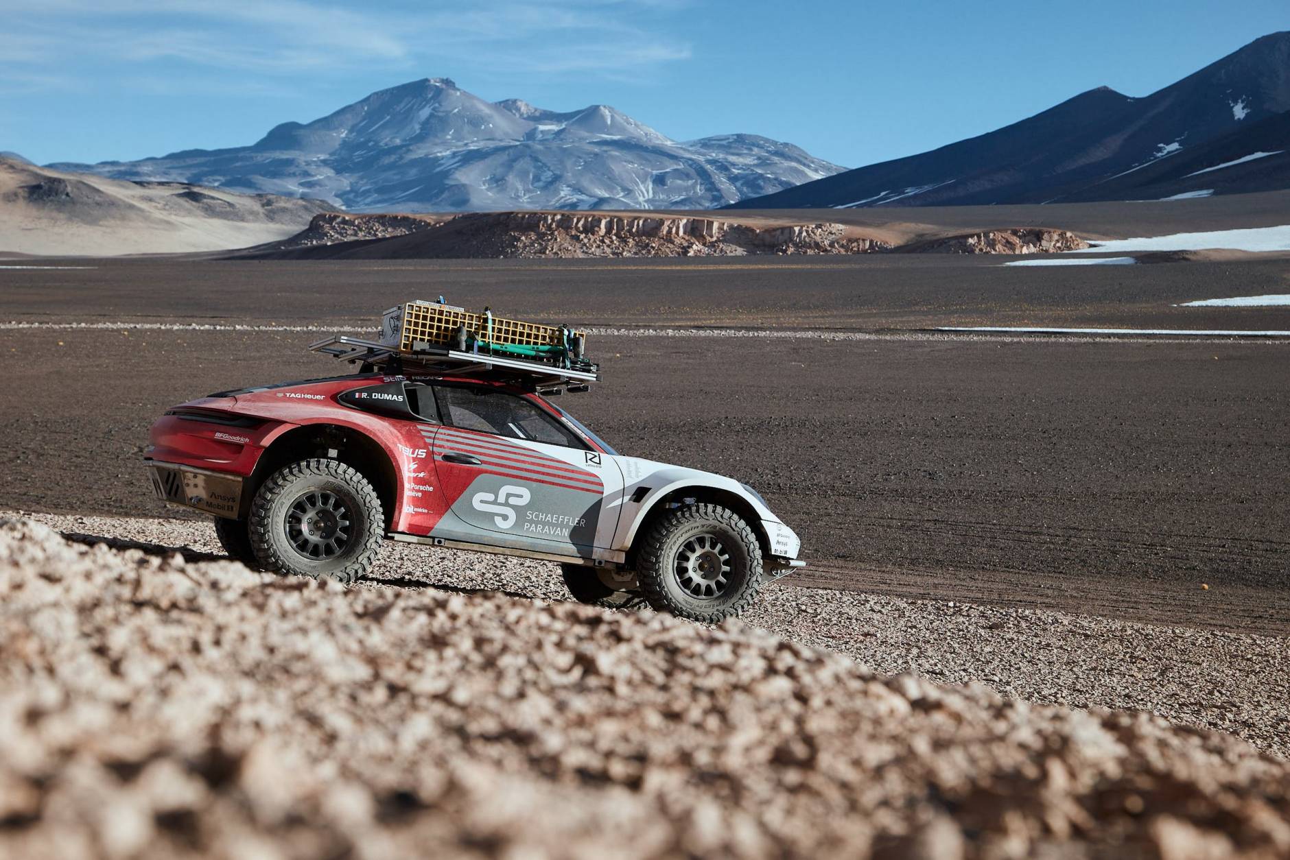 911 Safari Tease: Porsche Drives Up World's Highest Volcano | GearJunkie