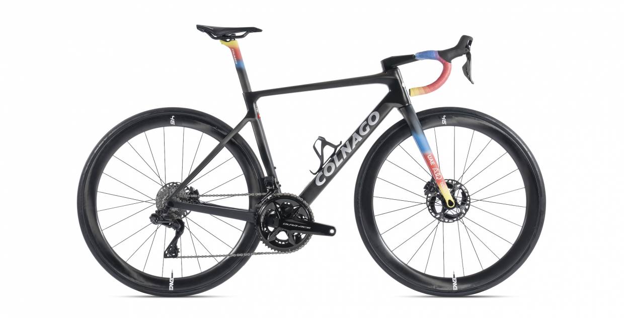 Colnago V4Rs Arrives: Tested by Tour de France Champ Tadej Pogačar