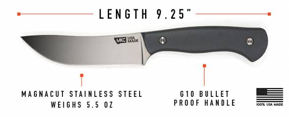 MKC Stonewall Skinner Review: MagnaCut Hunting Knife Done Right