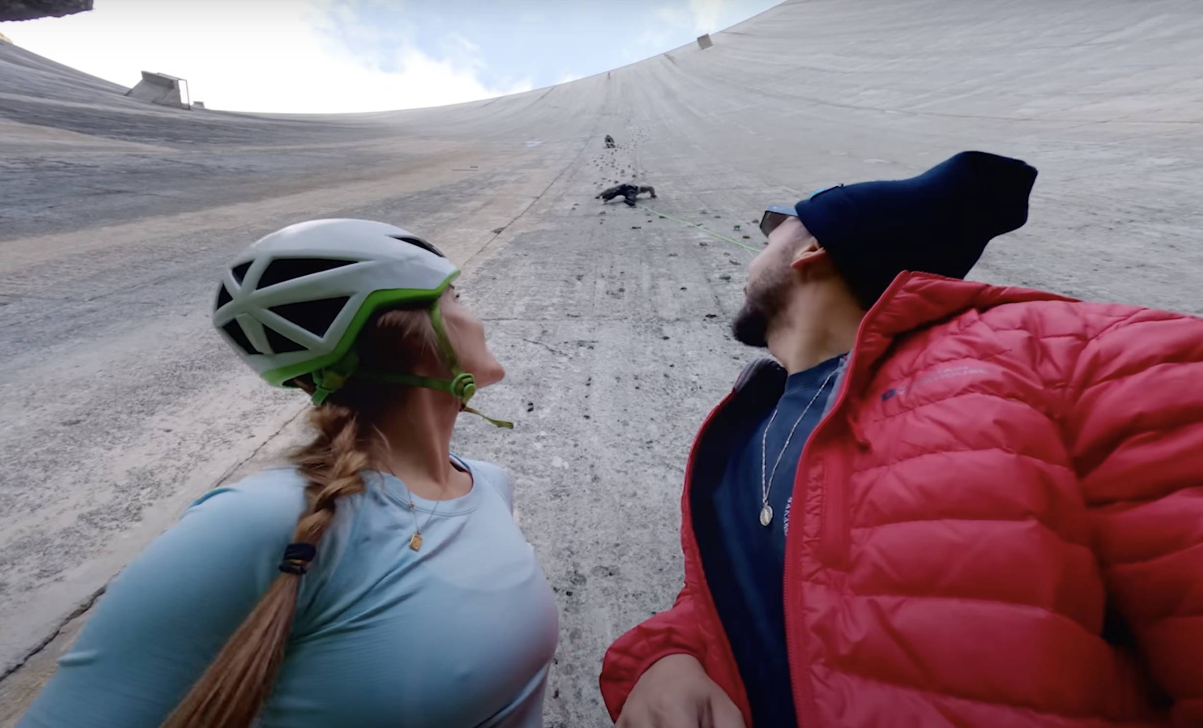 'Queasy' Climbers Scale the World's Tallest Artificial Wall | GearJunkie