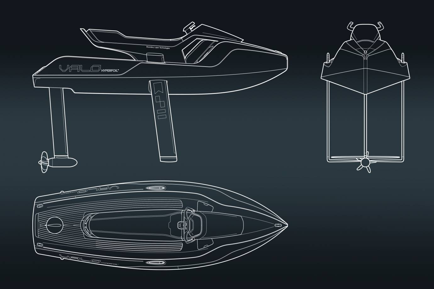 Valo Hyperfoil: High-Speed Luxury Foiling Personal Watercraft