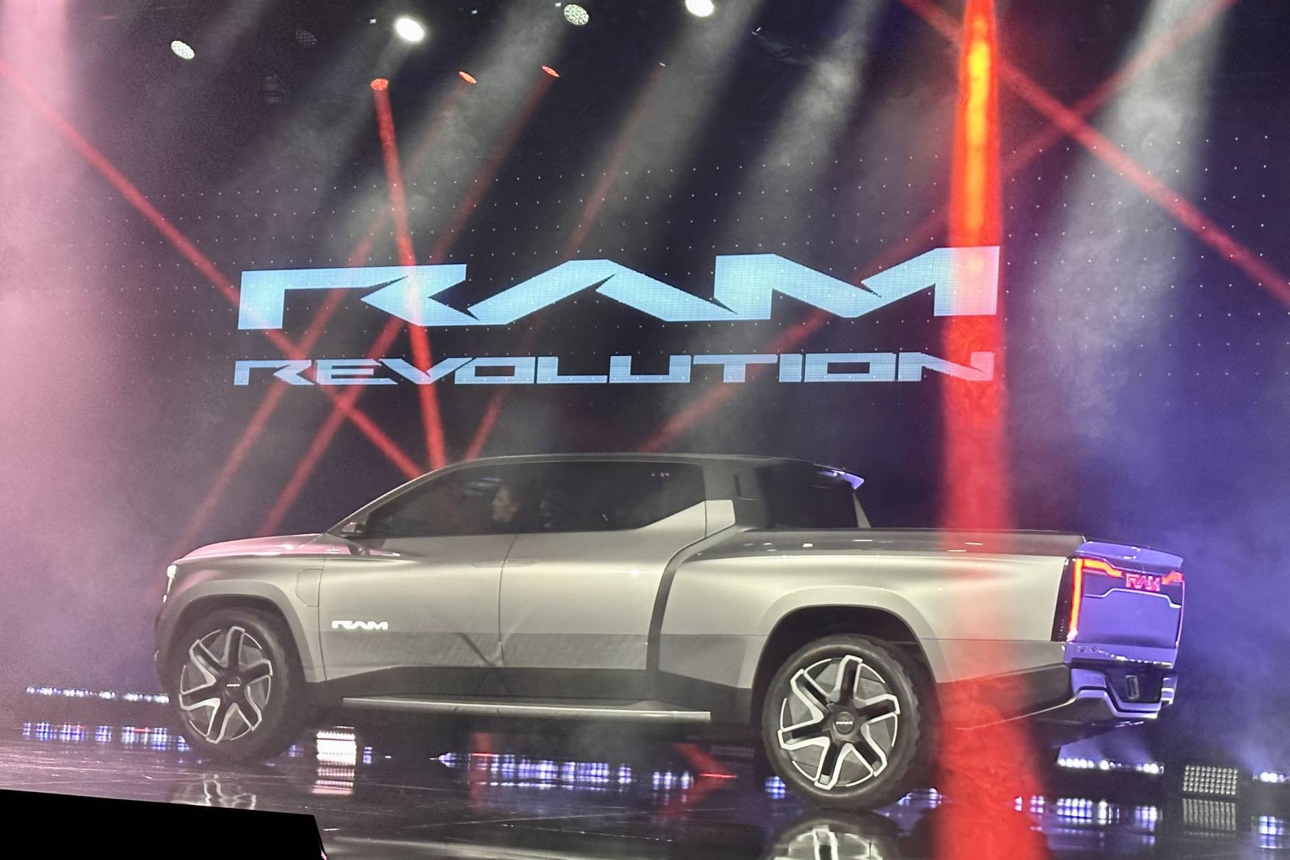 RAM Revolution EV Truck: Brawn Meets Sculptural EV Beauty