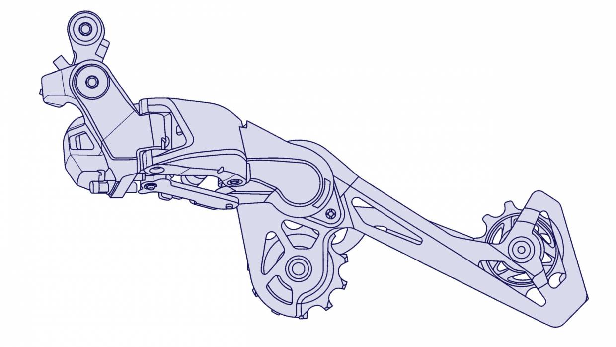 Patent Patrol: Shimano Di2 Derailleur Floats Internals for Impact ...