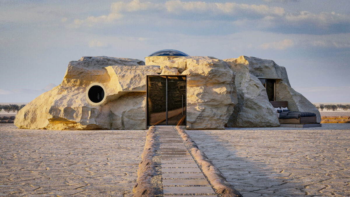 'OutpostX': Sci-Fi Glamping Getaway Breaks Ground