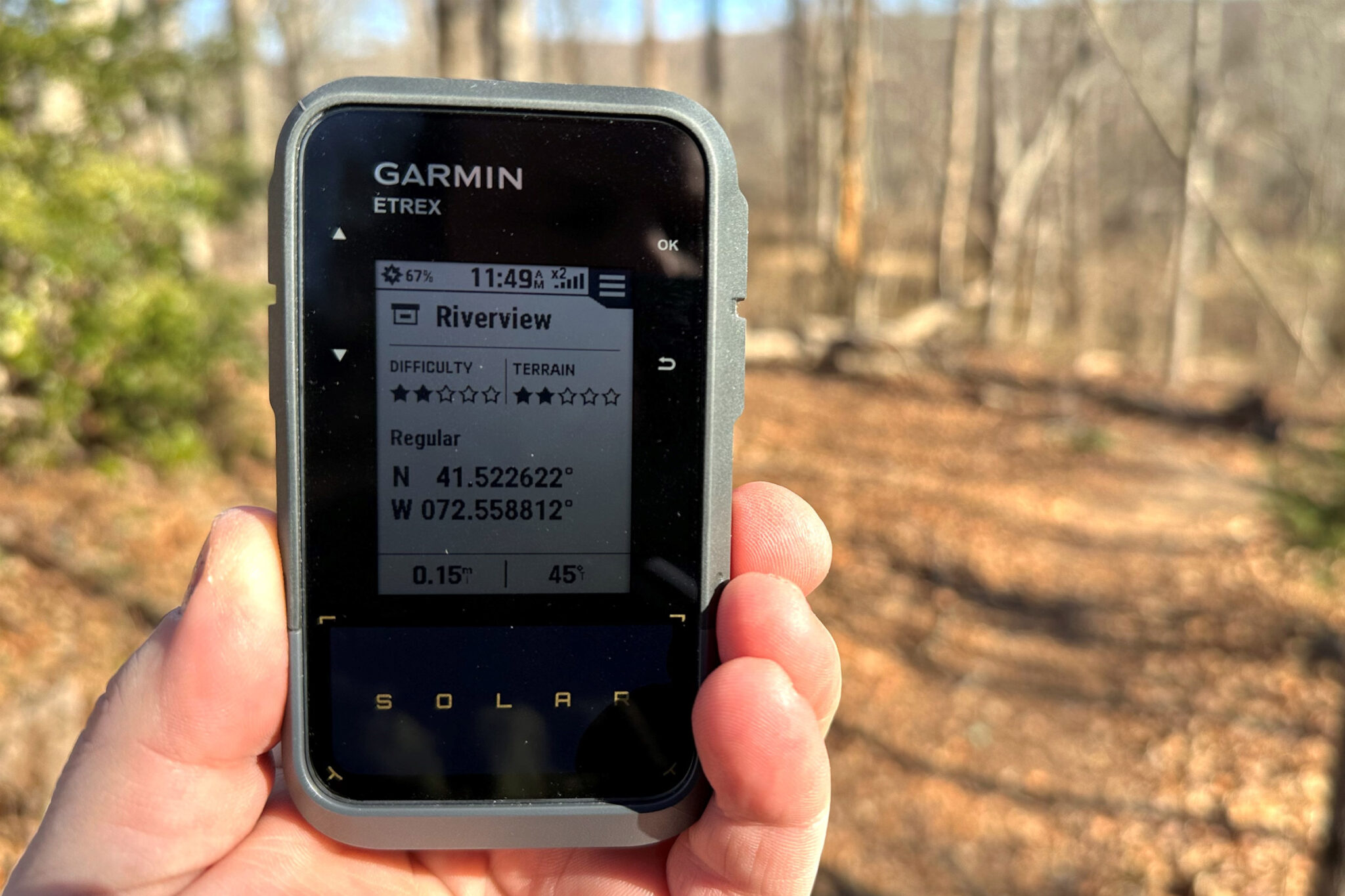 The Garmin eTrex Solar Review: Cut the Cord and Get Lost