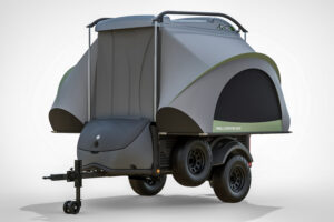 Haul Big Toys and Sleep 4 in Lightweight Off-Road Trailer: SylvanSport GOAT