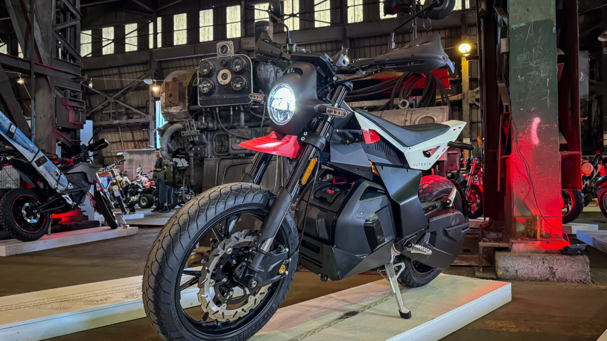 Ryvid Outset Debut: Urban Escapade Electric Motorcycle