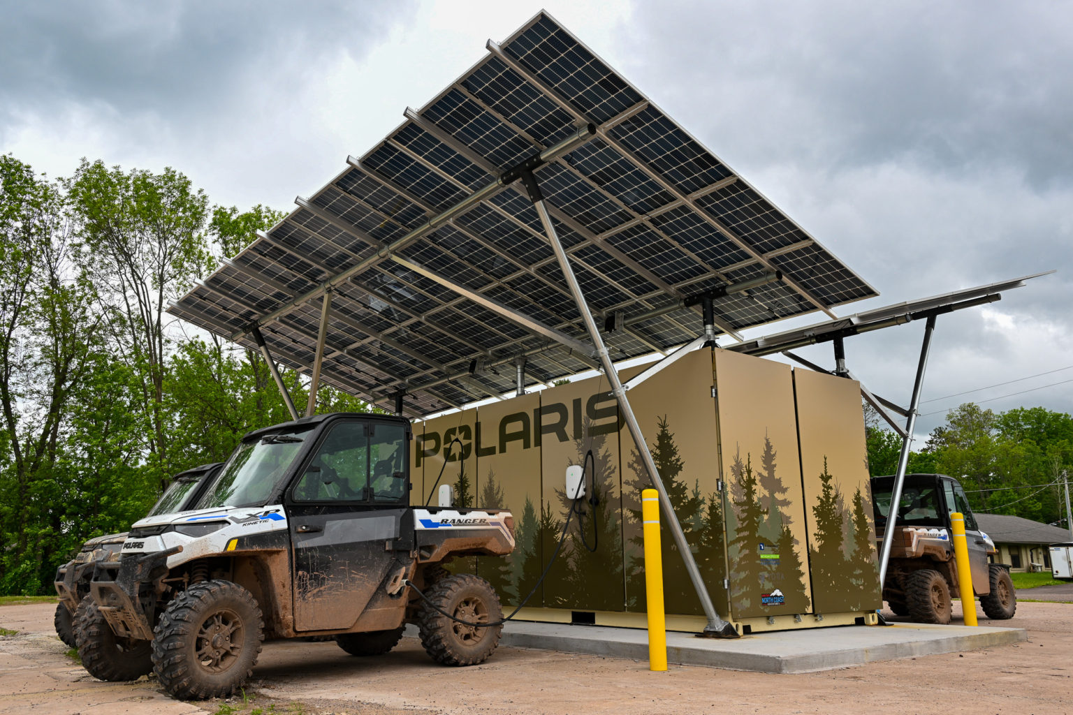 Trailside Charging Stations Are the Future: Polaris Partnership Builds ...