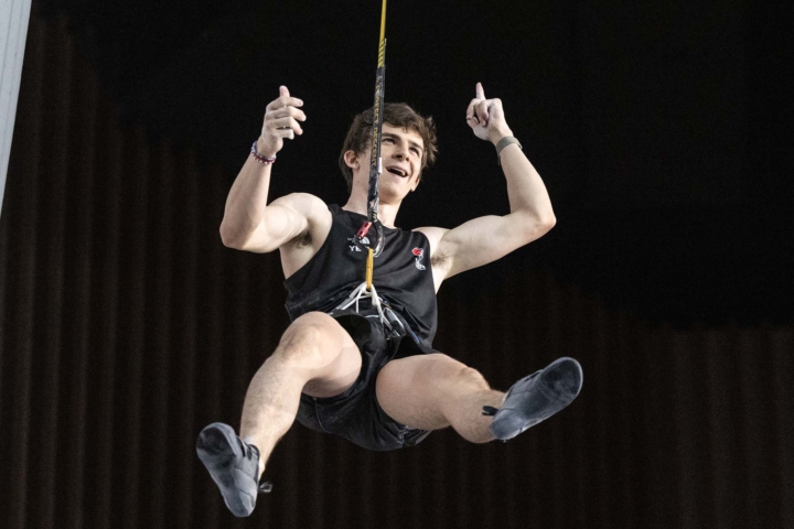 Olympic History: Watch Texas Teen Scorch Speed Climbing World Record