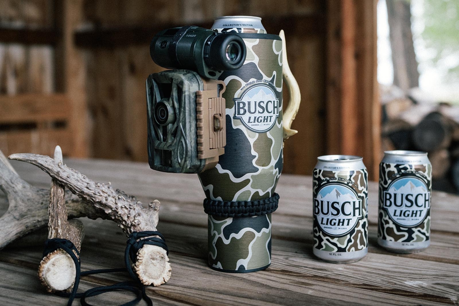 Busch Camo CUP, Upcycled Cotopaxi Jackets, Vegan Backpack, and More ...