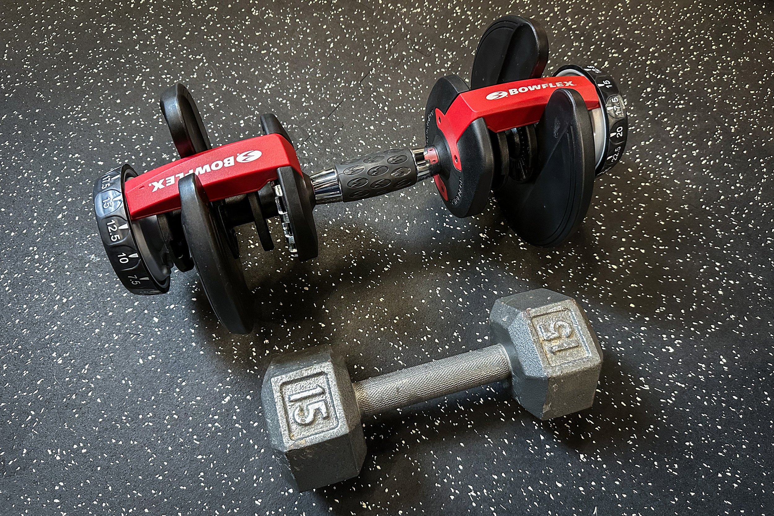 BowFlex SelectTech 552 Dumbbell Review | GearJunkie Tested