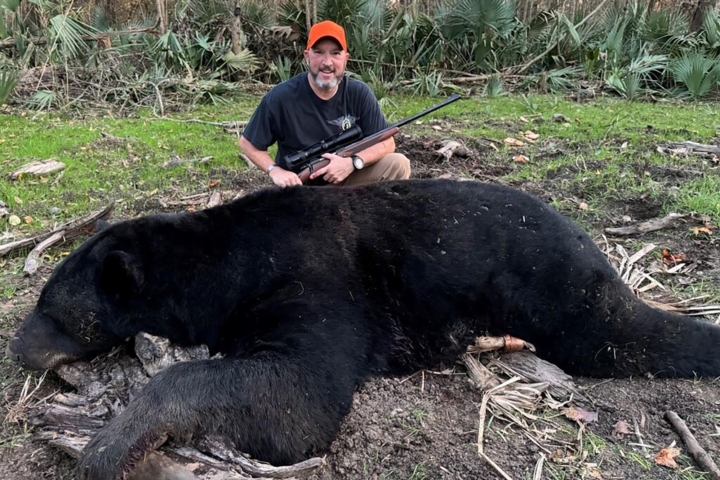 Veteran Lands 700-Lb. Bear in First Louisiana Hunt in 35 Years | GearJunkie