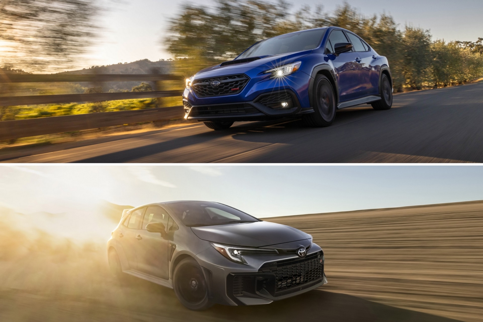 Road-Ready Rally Cars: 2025 Subaru WRX tS vs. 2025 Toyota GR Corolla ...
