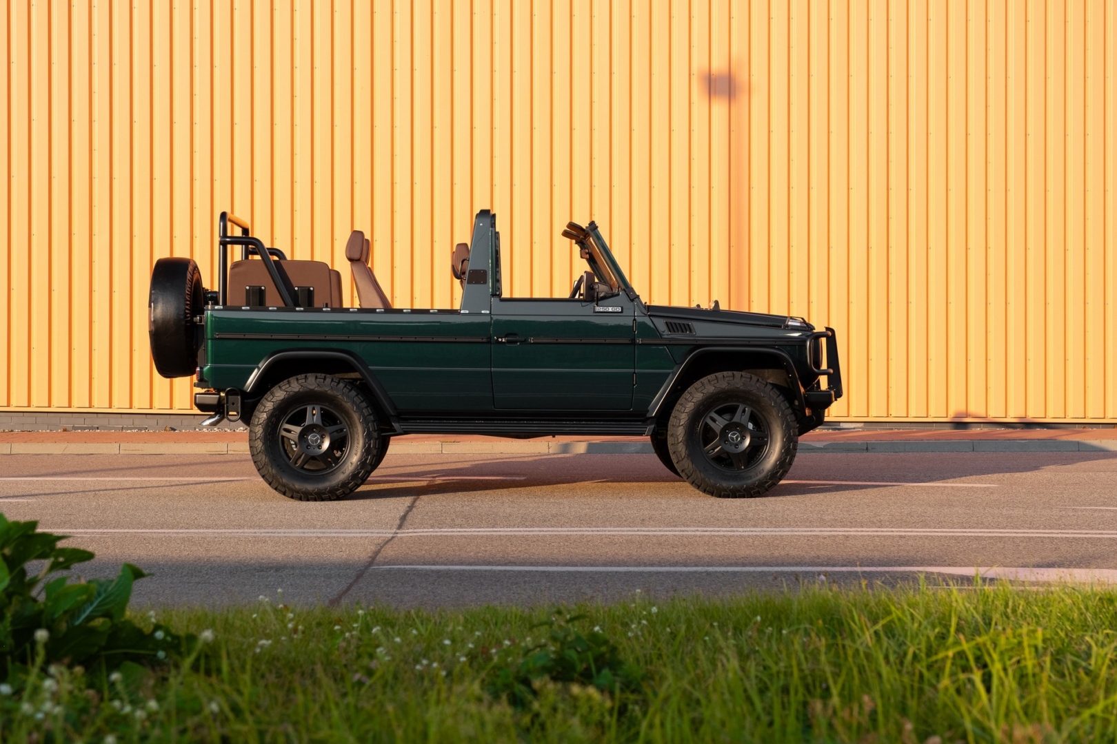 Top-Down Off-Road Adventures for 8: EMC Long Wheelbase Cabrio G-Wagen ...