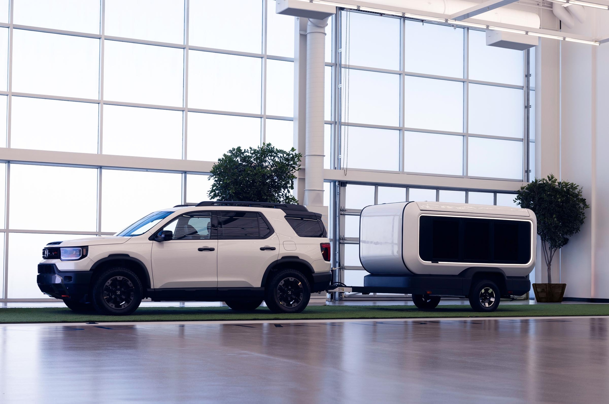 Honda Goes Camping With Base Station Prototype Travel Trailer | GearJunkie