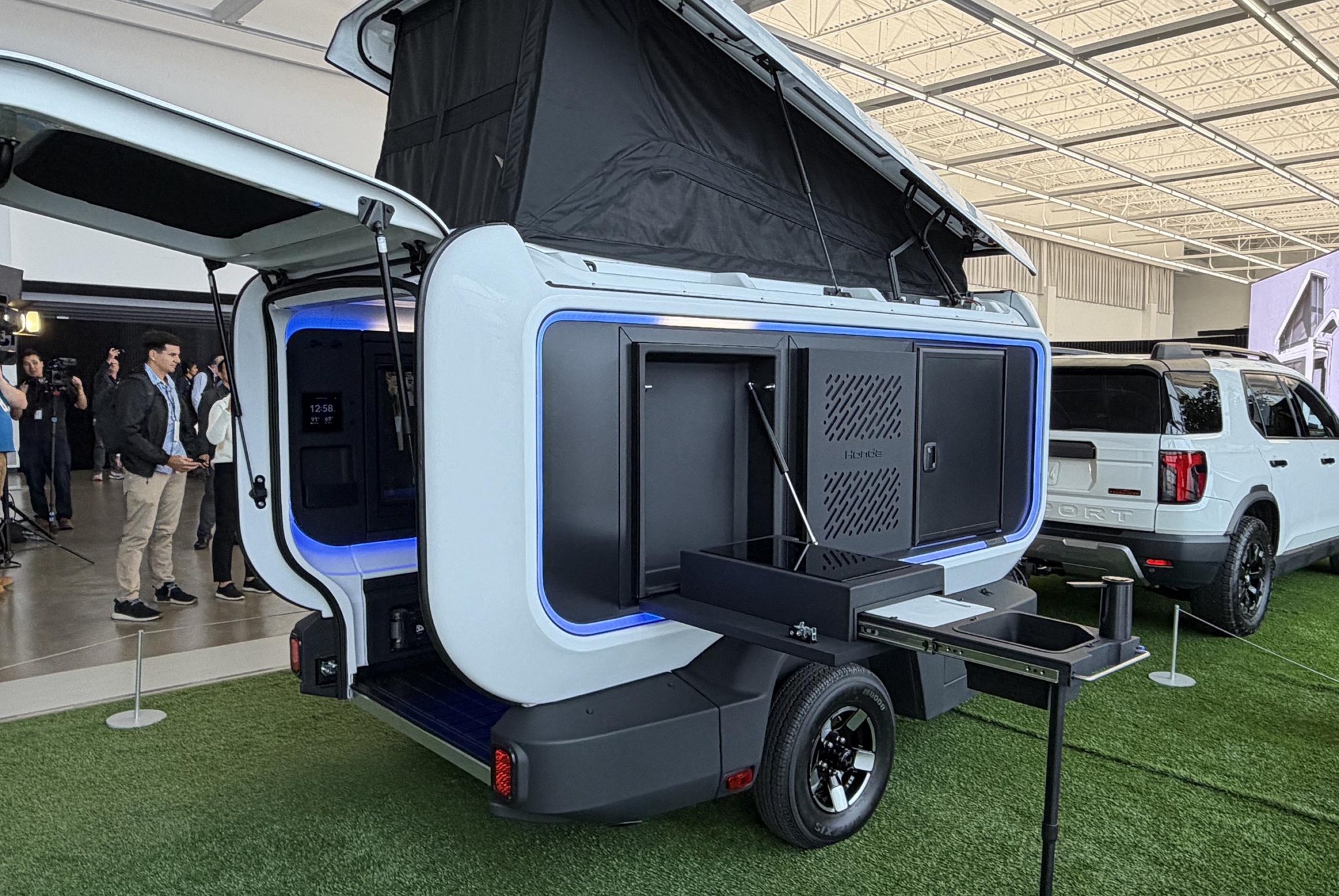Honda Goes Camping With Base Station Prototype Travel Trailer | GearJunkie