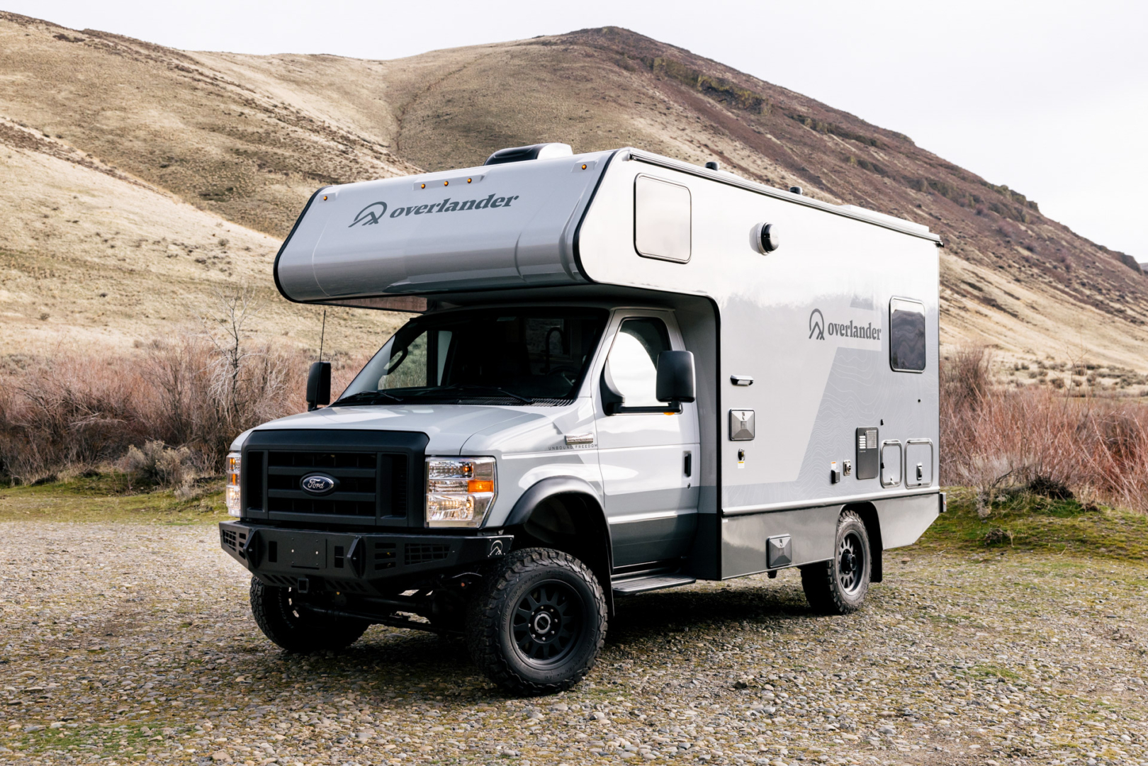 $145K 4x4 E-Series RV: Overlander Campers Ridge XT First Look | GearJunkie