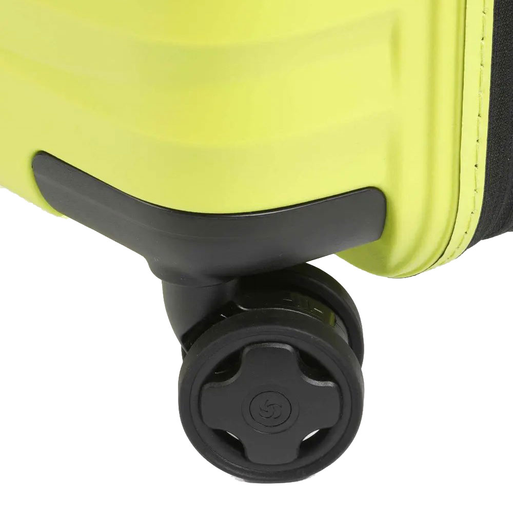 Intuo Spinner trolley cabina SAMSONITE 146913 LIME - Grazia Pelletterie