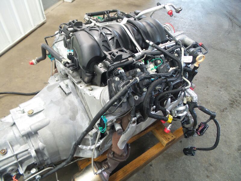 2010 CAMARO LS3 ENGINE LIFTOUT 6.2L LS3 MOTOR W/ MANUAL TRANSMISSION 6 ...