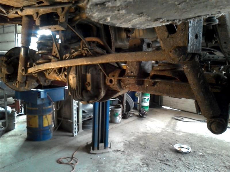 98 99 00 01 02 03 ISUZU RODEO REAR AXLE ASSEMBLY 343734 | eBay