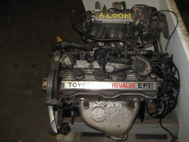 90 91 92 93 TOYOTA CELICA ENGINE 1.6L VIN A 4TH DIGIT 4AFE ENG ST ...