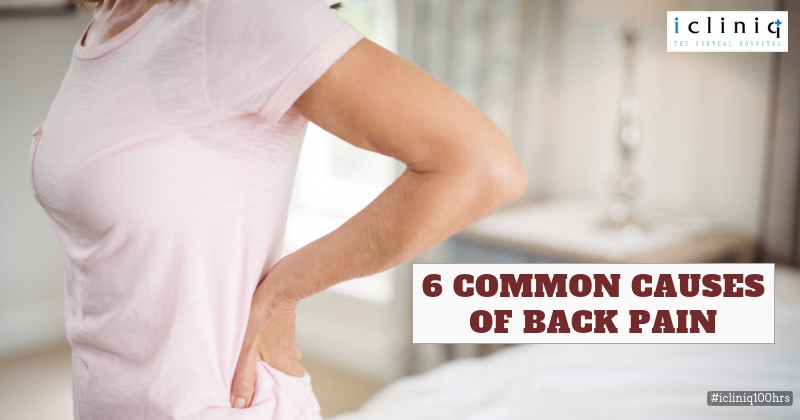 6 Common Causes of Back Pain - Health Tips | iCliniq