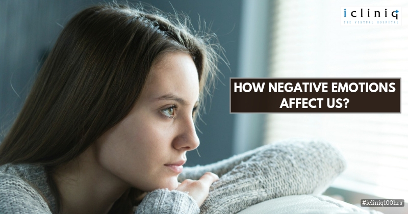 How Negative Emotions Affect Us? - Health Tips | iCliniq