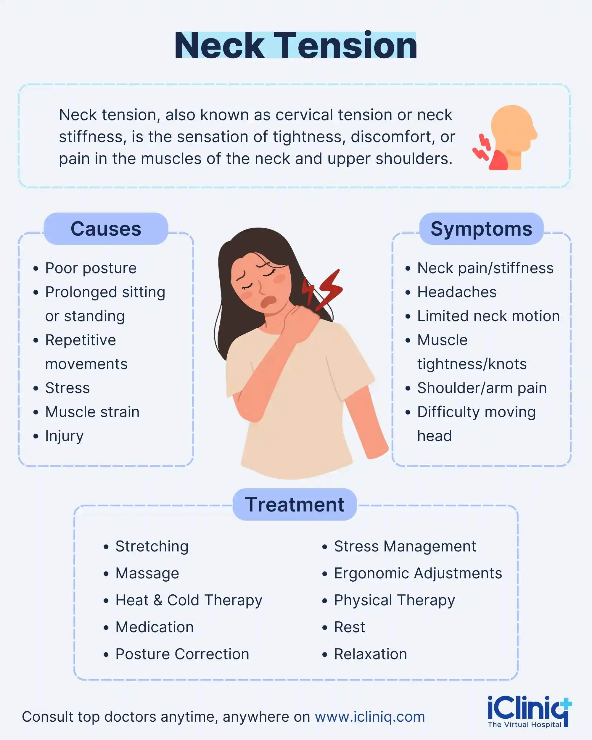 What Are the Signs and Symptoms of Neck Tension?