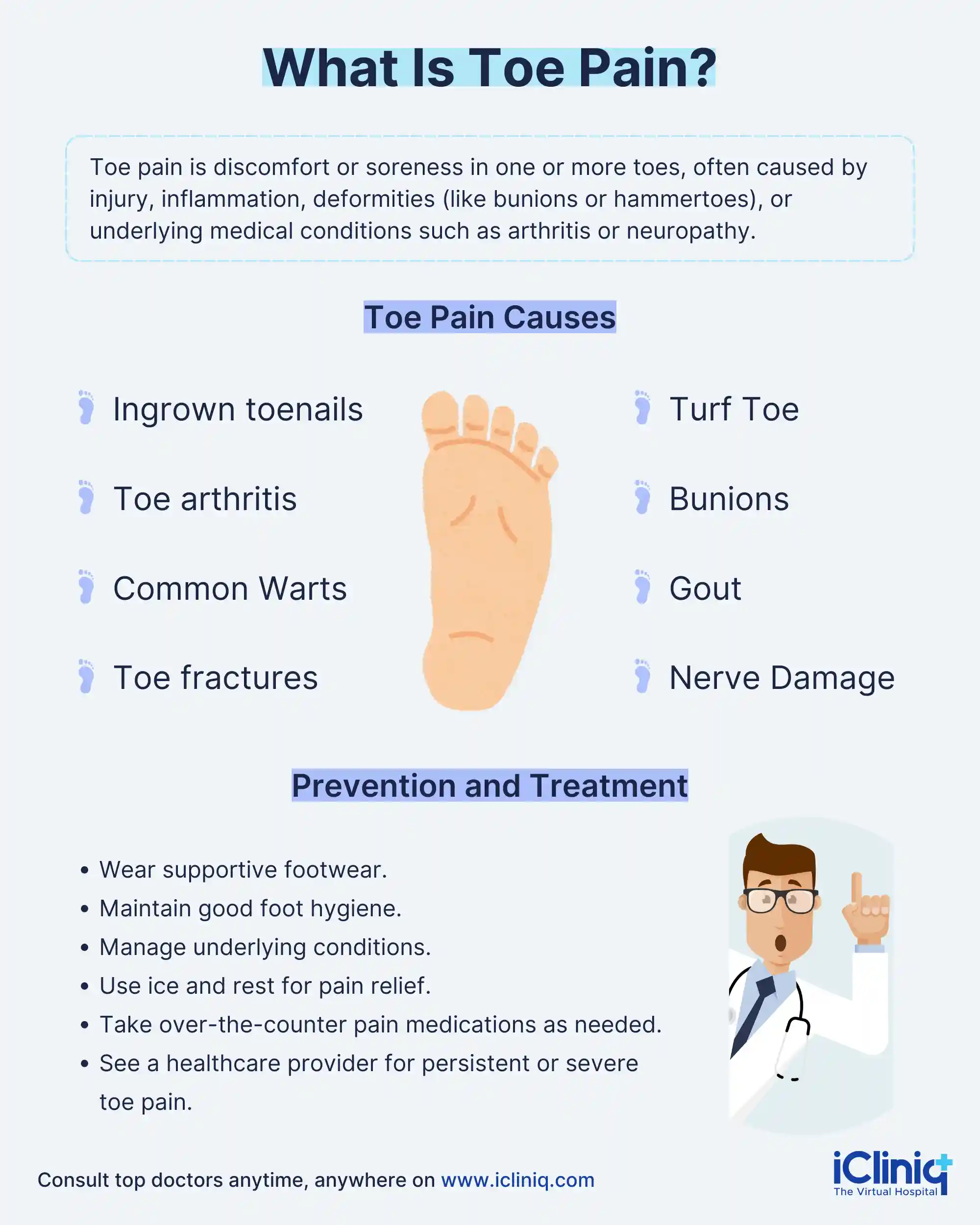 What Is Toe Pain?
