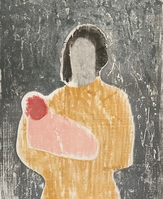 Kate Hanlon : Works on Paper : Woodcut Monoprints
