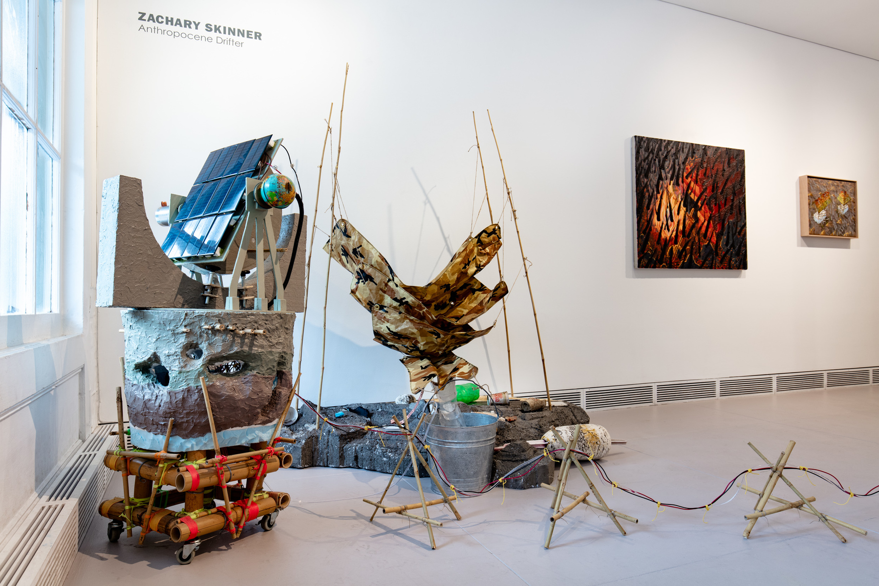 ZACHARY SKINNER : INSTALLATION : Anthropocene Drifter