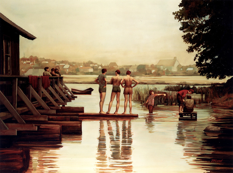 DAVID LUND : Works : Portrait Paintings